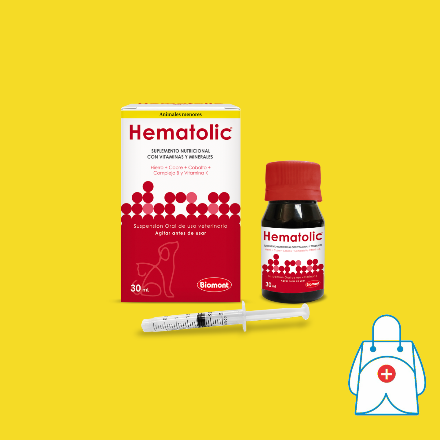 HEMATOLIC JARABE 30ML | PETFARMA PERÚ
