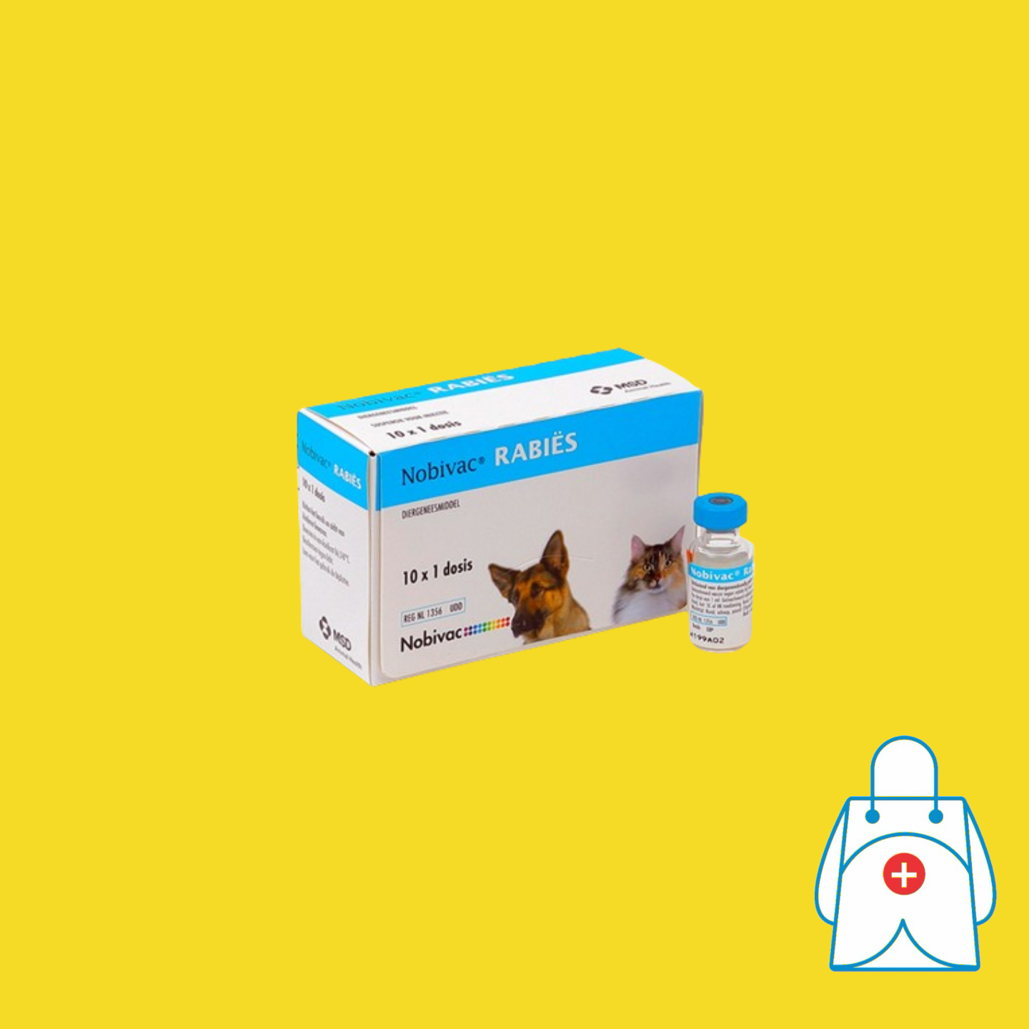 NOBIVAC RABIA UNIDOSIS X UNIDAD | PETFARMA PERÚ